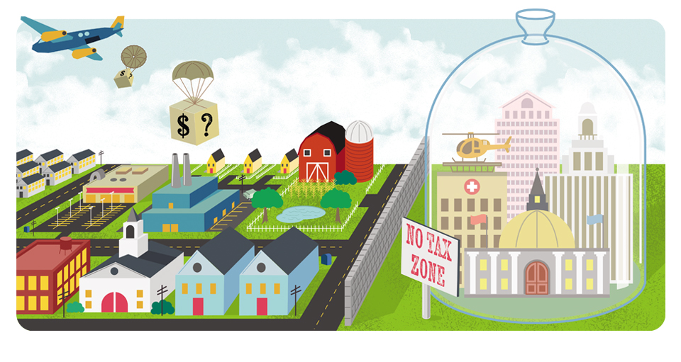 Illustration | WNPR, Extra Credit Series - Connecticut